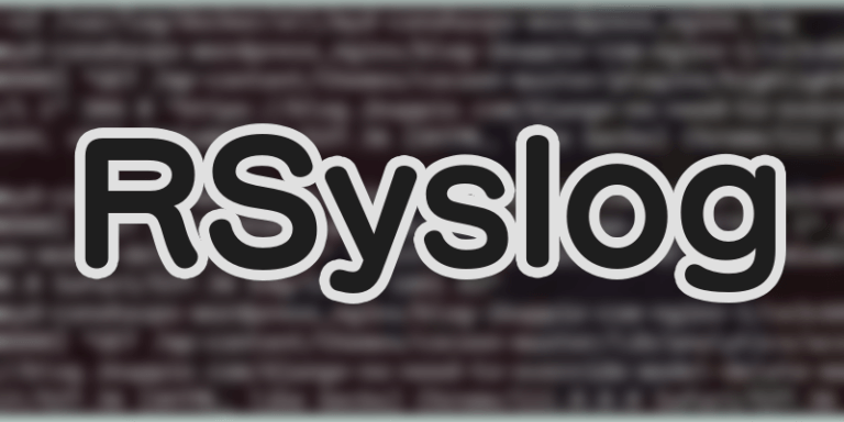 RSyslogのログフォーマットを調整した | ikapblog